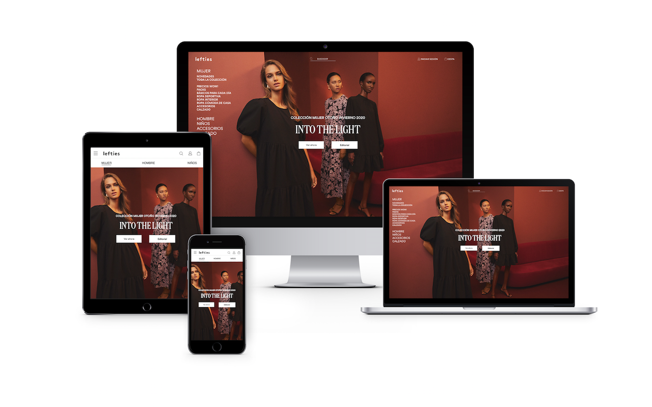 Funcional, visual e intuitiva: Lefties impulsa su canal digital con una ...
